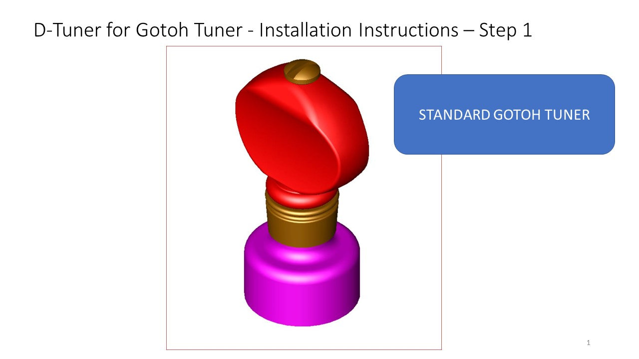 Free D-Tuner Installation Instructions for Gotoh Tuner - PDF Download ...